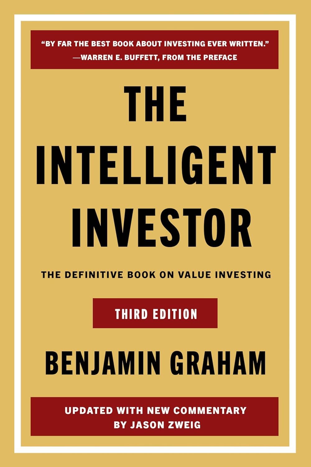The Intelligent Investor – Benjamin Graham – Best Books to Read and Listen